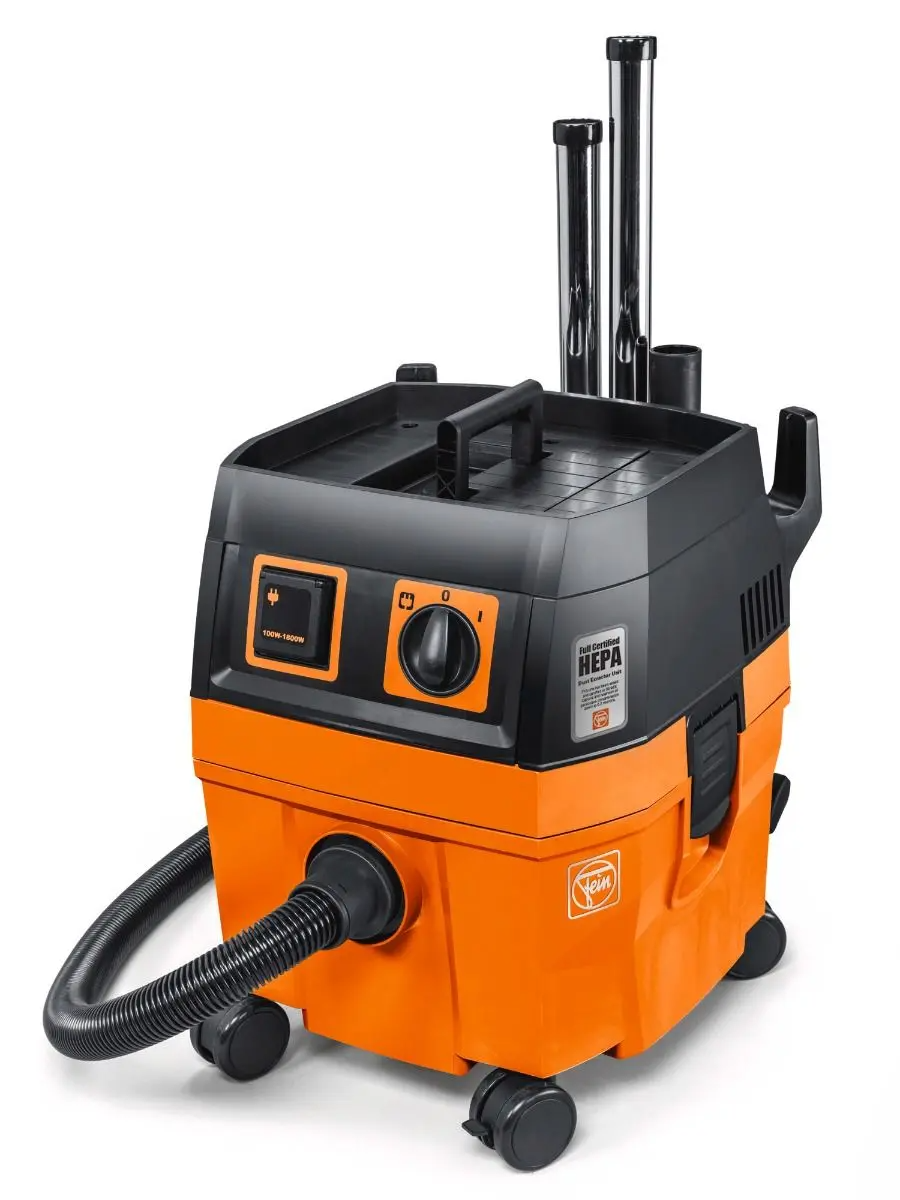 Fein TURBO I HEPA Pro Set Wet/Dry Dust Extractor Vacuum 92037060990 ...
